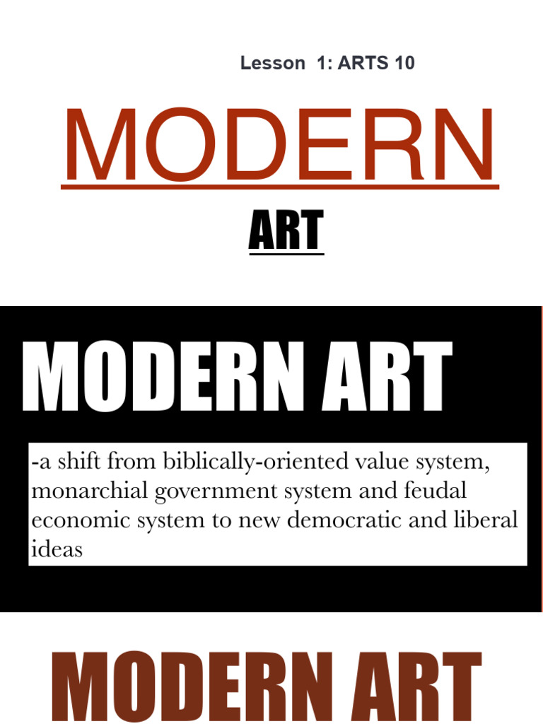 G10 - Modern Art | PDF | Impressionism | Claude Monet