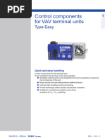 SDV Series VAV Control Installation Manual | PDF | Duct (Flow) | Equipment