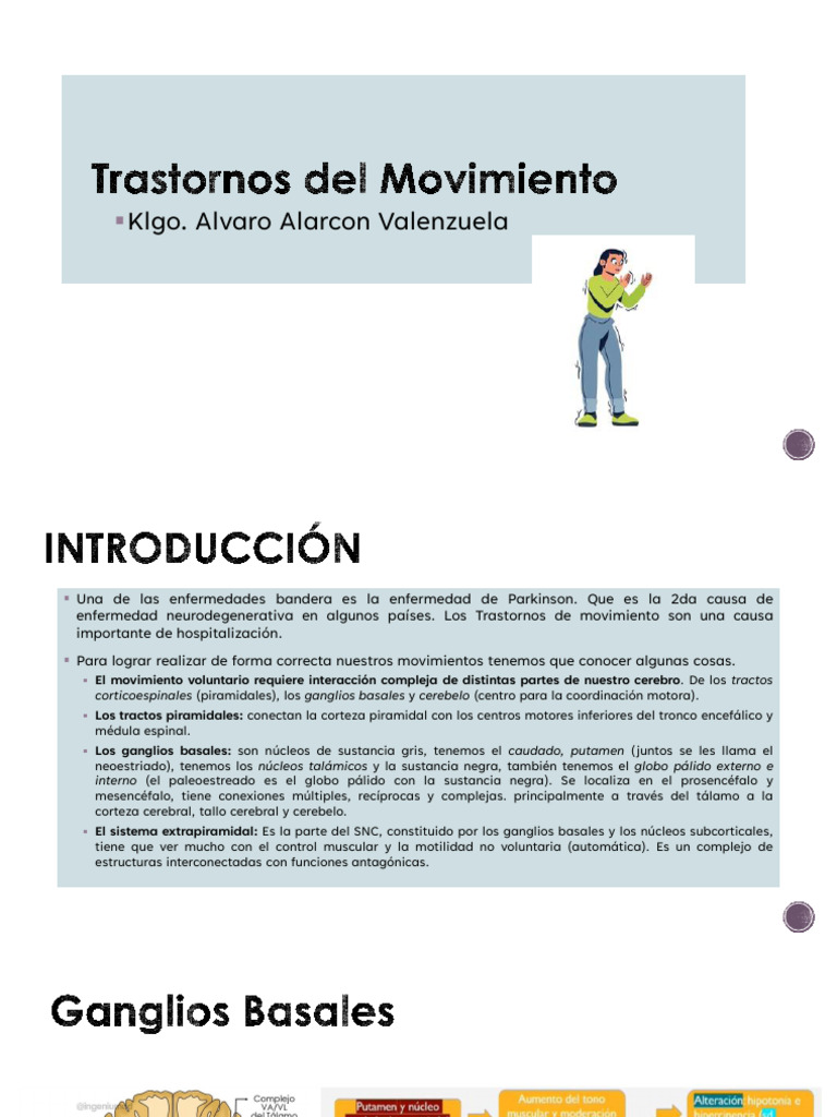 Trastornos Del Movimiento | PDF | Distonia | Ganglios basales