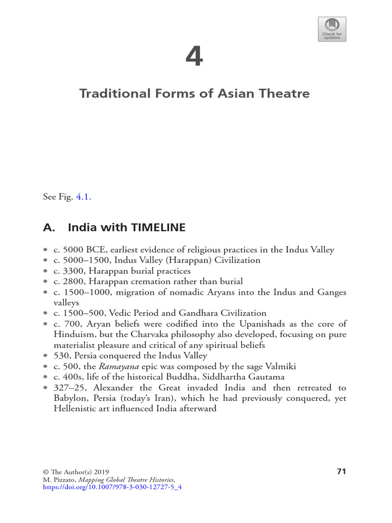 Traditional Forms of Asian Theatre | PDF | Korea | Han Chinese