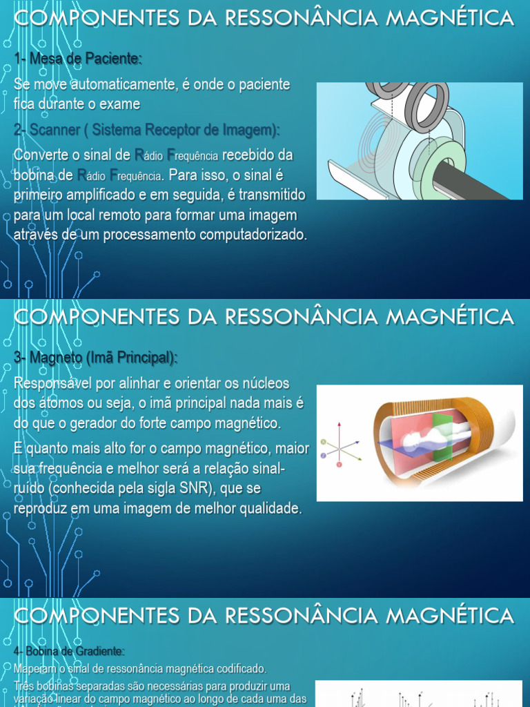 Fundamentos em RM Aula 02 | PDF | Imagem de ressonância magnética | Magnetismo