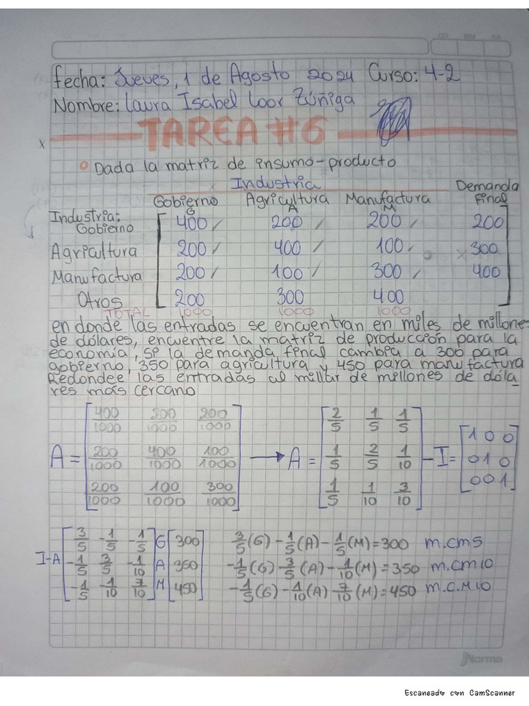 Matematica 4 U2 s15 Tarea#16 | PDF