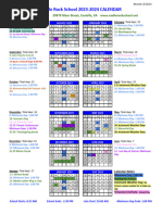 Fort Mill School Calendar 2024-2025 | PDF | Holidays | Observances