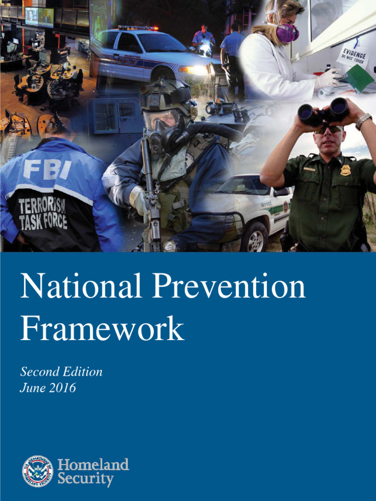 National Prevention Framework2nd | PDF | Emergency Management | Federal Bureau Of Investigation