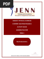 Electrodynamics - Nect 2019 Term3 | PDF | Electric Generator ...