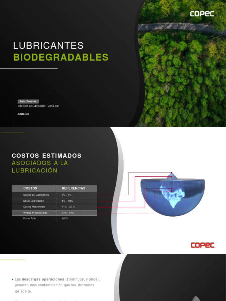 Lubricantes Biodegradables: Costos y Beneficios | PDF | Petróleo ...