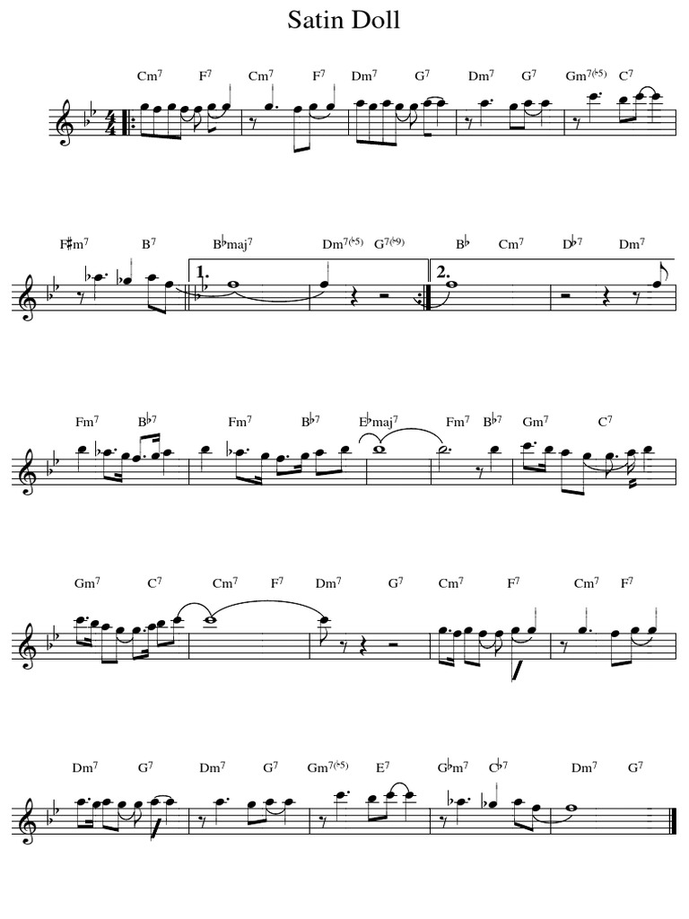 2 - Satin Doll | PDF