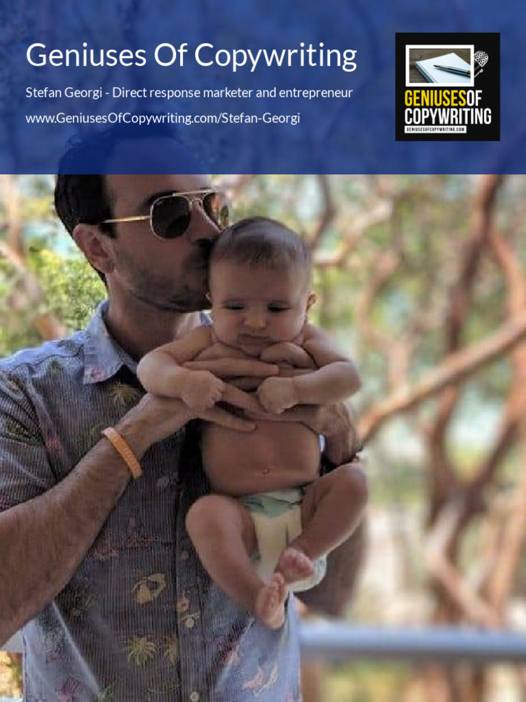 Geniuses of Copywriting: Stefan Georgi - Direct Response Marketer and ...