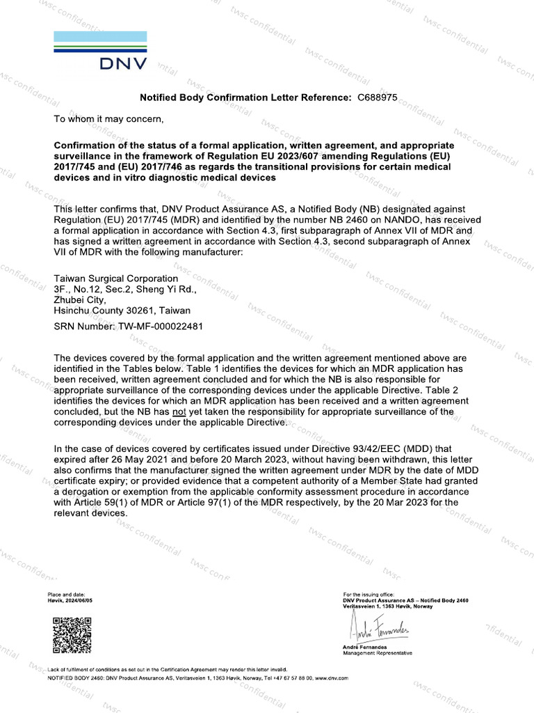 NB Confirmation Letter Template C688975 - Signed | PDF