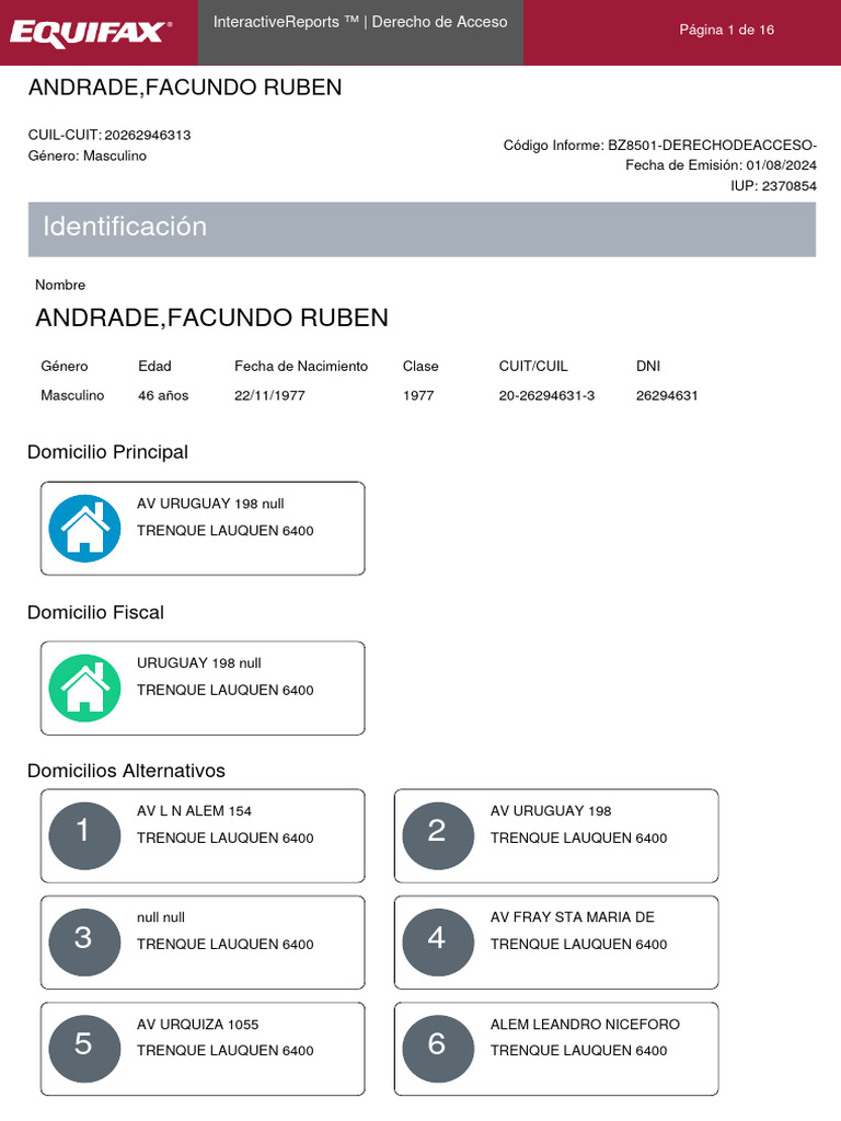 Derecho de Acceso | PDF | Tarjeta de crédito | Visa Inc.