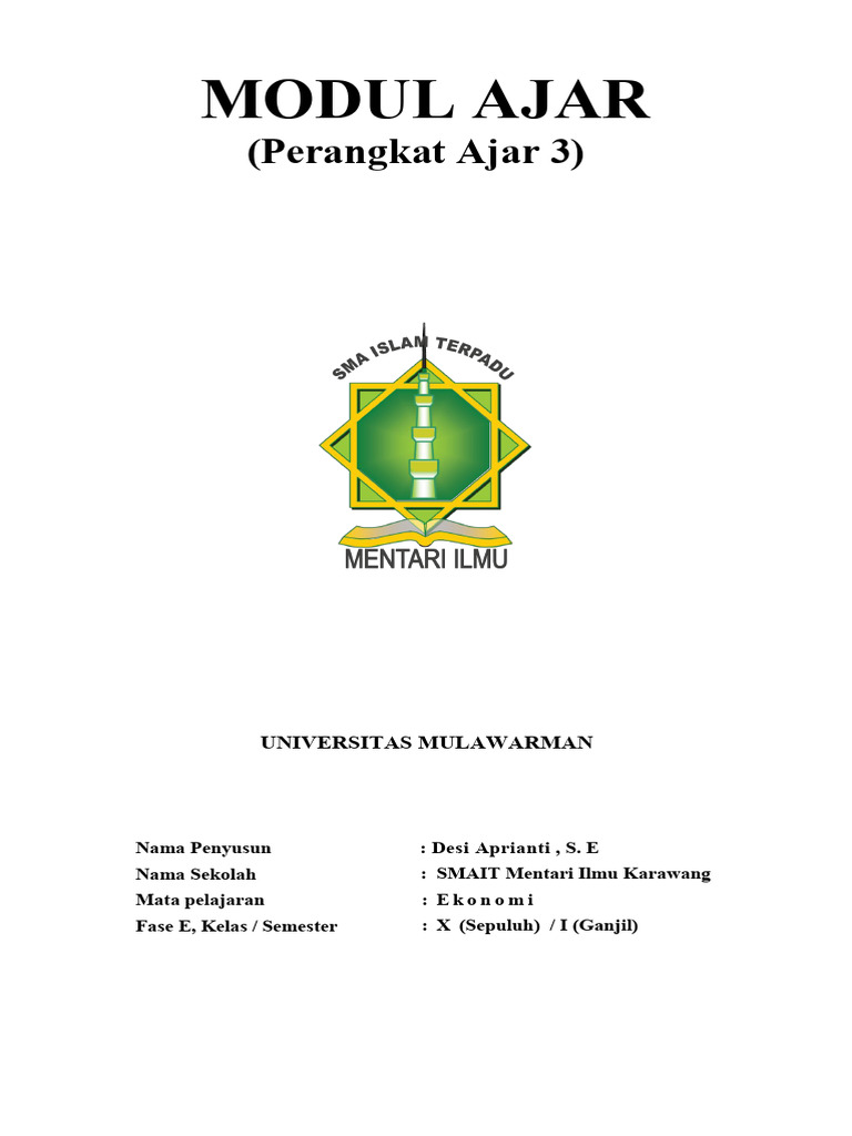 Modul Ajar 3 - Permintaan Dan Penawaran | PDF