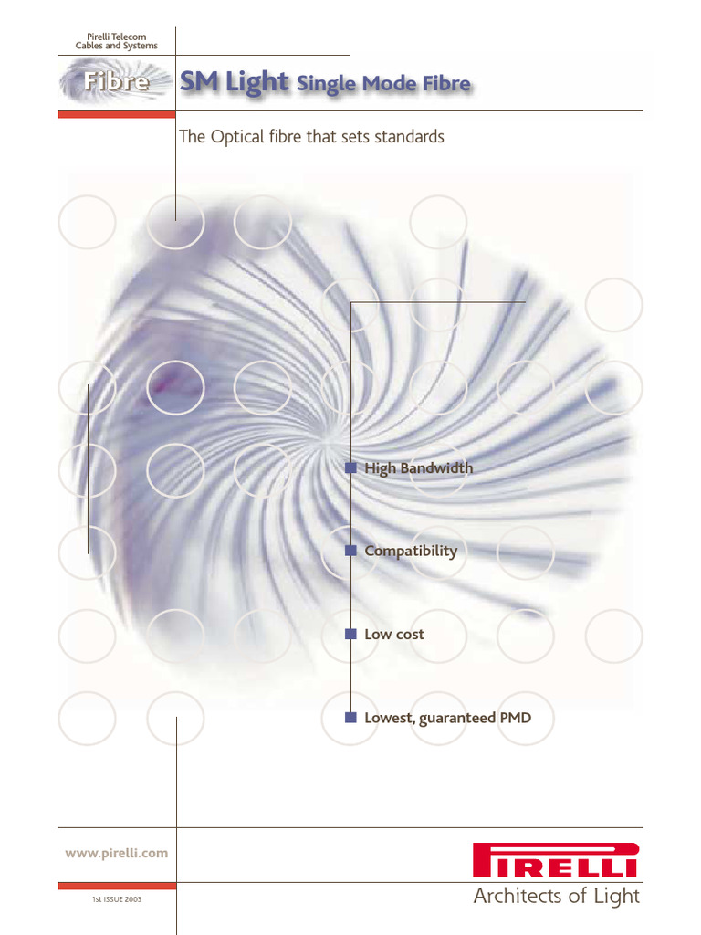 sm_light_broch | PDF | Fiber Optic Communication | Optical Fiber