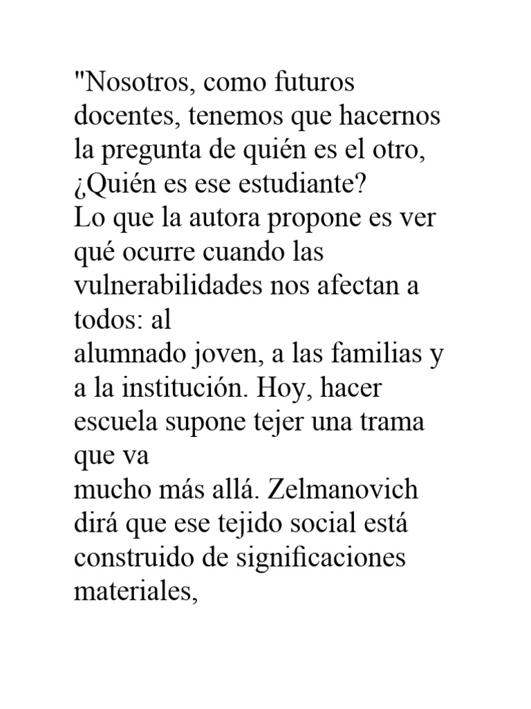 Resumen Contra El Desamparo Perla Zelmanovich | PDF | Adultos