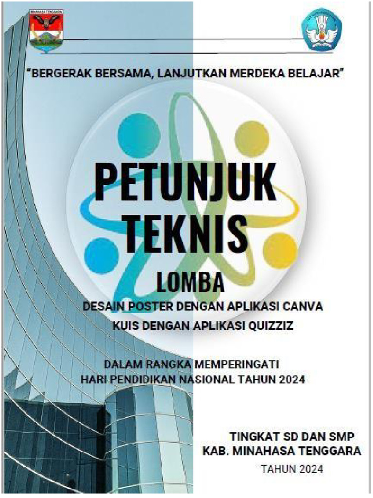 Juknis Lomba Desain Poster Dan Kuis Kab. Minahasa Tenggara | PDF