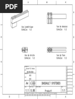2D Piston Technical Drawing with Dimensions | PDF | Drawing
