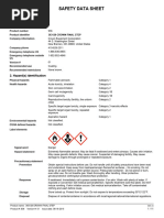 Rust-Oleum PTOUCH 2X Deep Blue SDS | PDF | Occupational Safety And Health