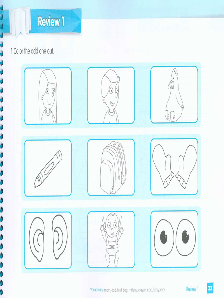 Pre-K Assessment 1 U1-2-3 | PDF