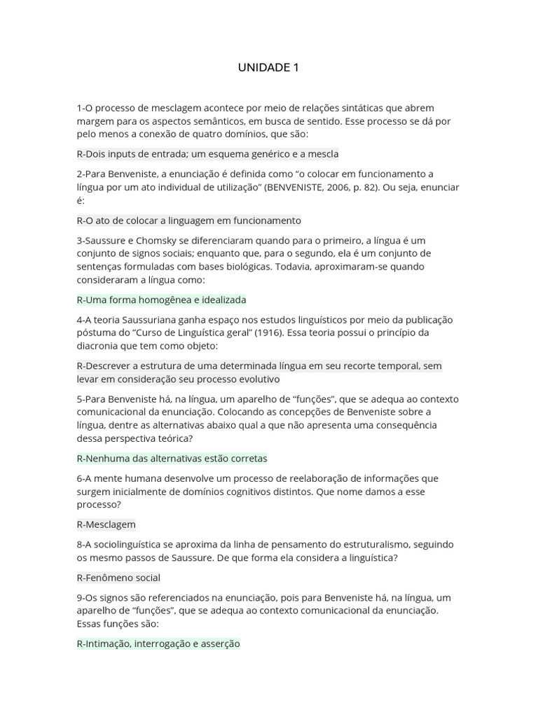 Autoaprendizagem - Analise Do Discurso | PDF | Linguística | Discurso