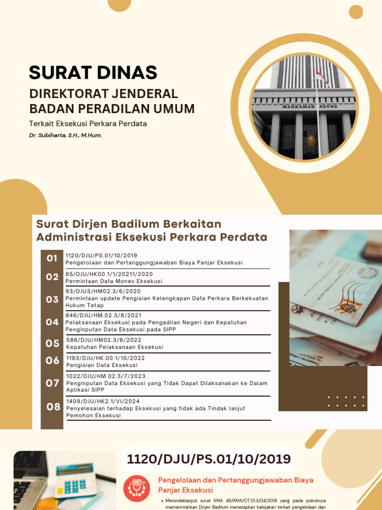 Administrasi Eksekusi Perdata di PN | PDF