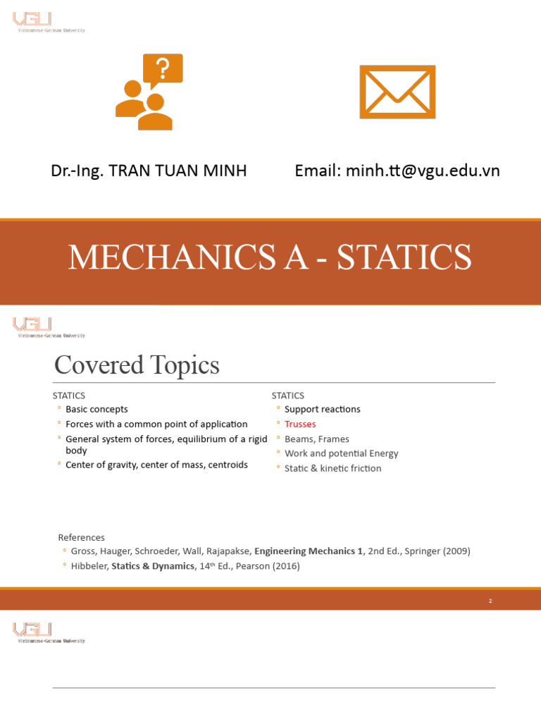Statics for Engineering Students | PDF