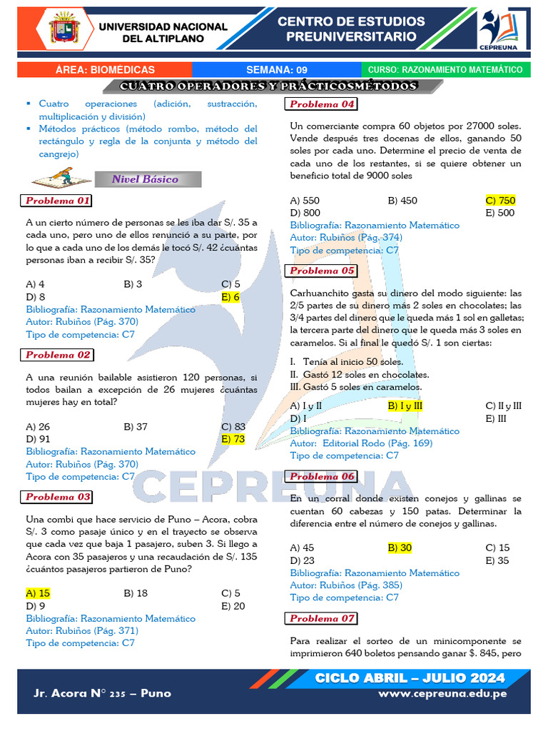 Semana 9 Biomedicas RM | PDF