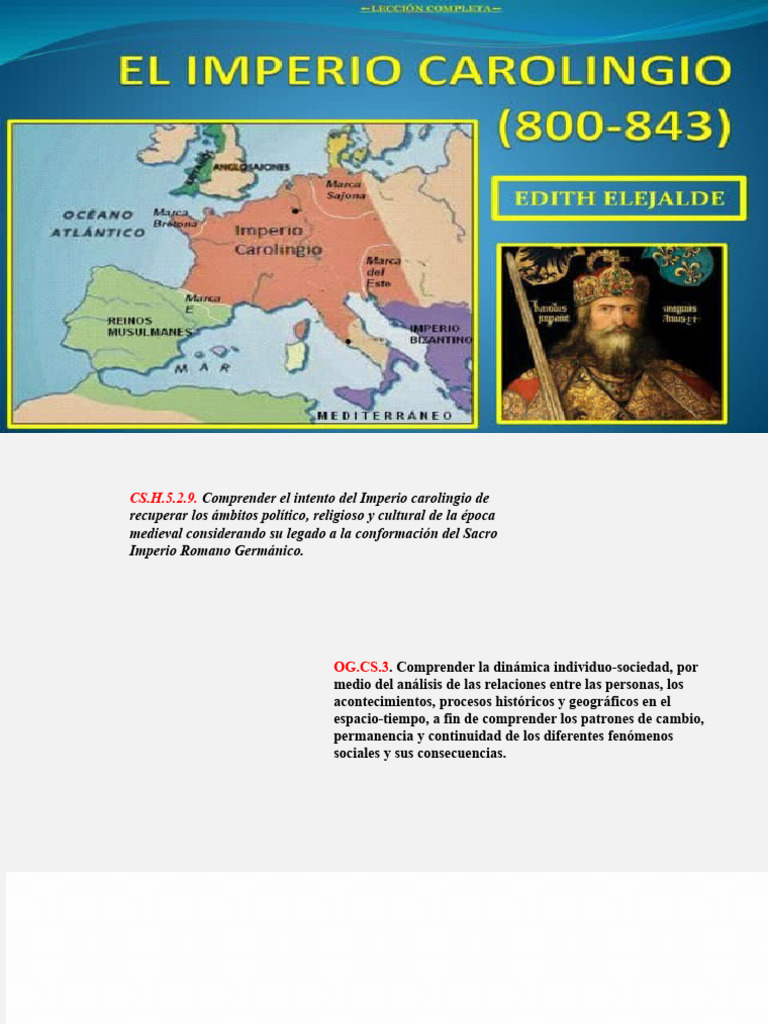 Impeio Carolingio | PDF | Carlomagno | Edades medias