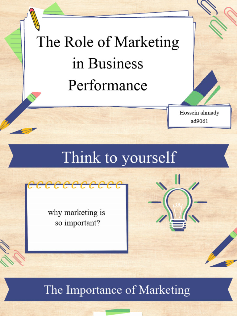The Impact Of Marketing On Business Pdf