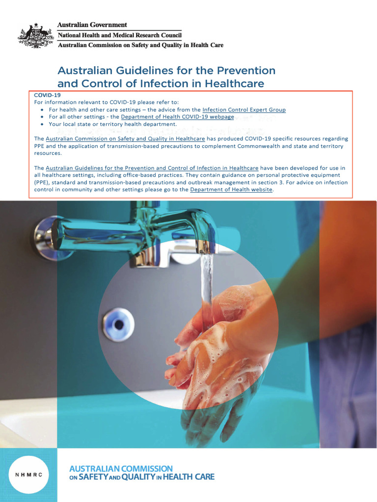 d21-223 Australian Guidelines For The Prevention and Control of ...