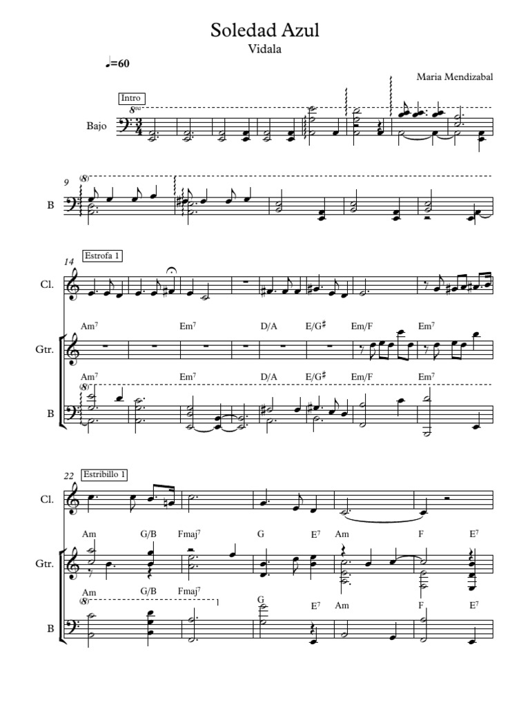 Soledad Azul (Maria Mendizabal) | PDF | Fonética | Escritura latina