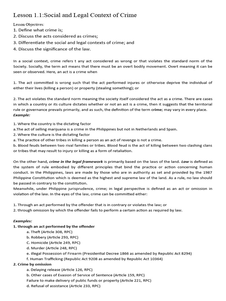 cdi 11 | PDF | Witness | Crimes