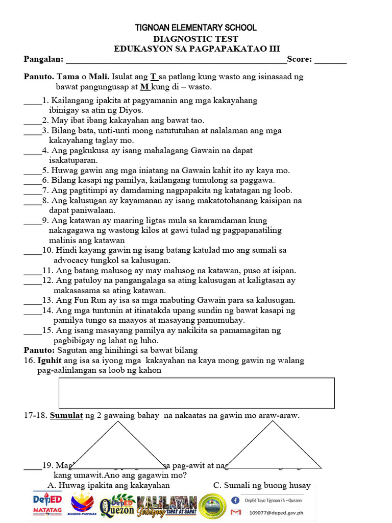 ESP Diagnostic | PDF