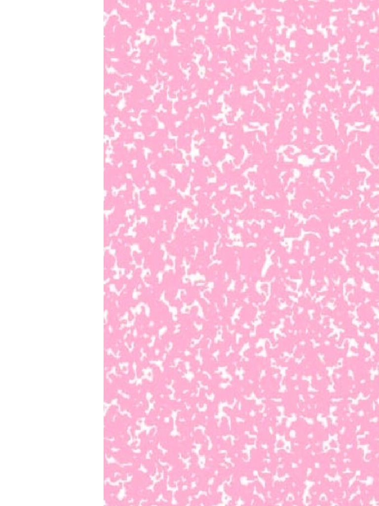 Composition Book Pink | PDF