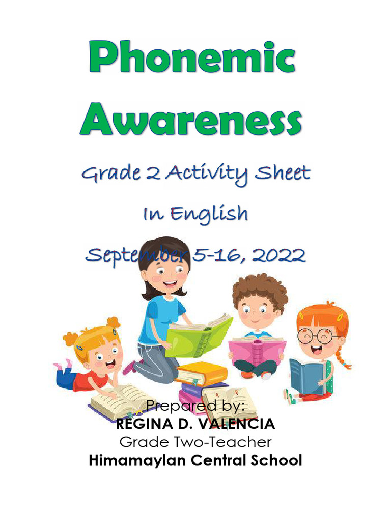 Phonemic Awareness GRADE 2 HCS | PDF | Teaching Methods & Materials