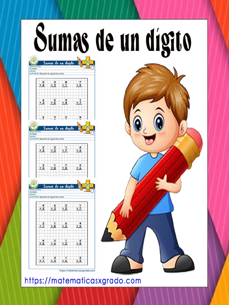 Sumas de Un Dígito | PDF
