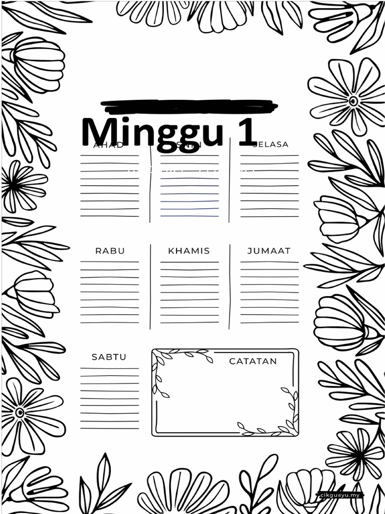Microsoft Word MINGGU | PDF