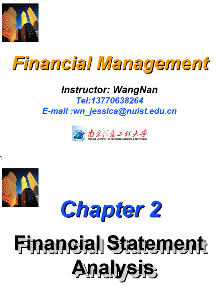Chapter 2 - Financial Statement Analysis | PDF | Dividend | Equity (Finance)