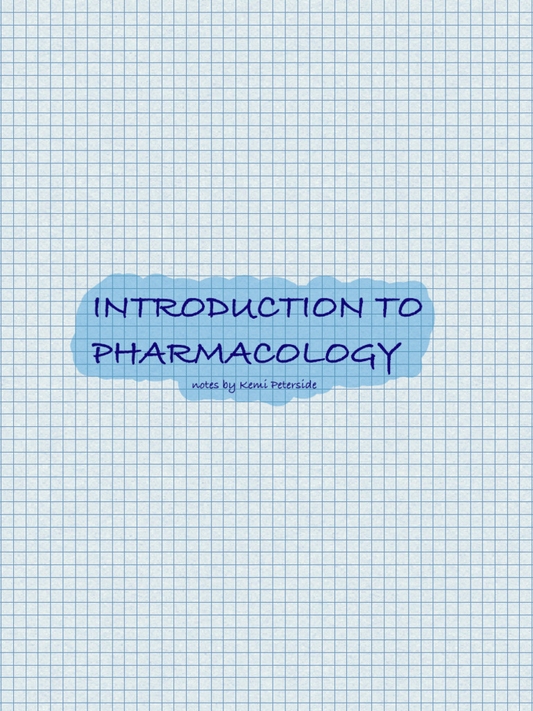 Intro To Pharmacology | PDF | Opioid | Hyperthyroidism