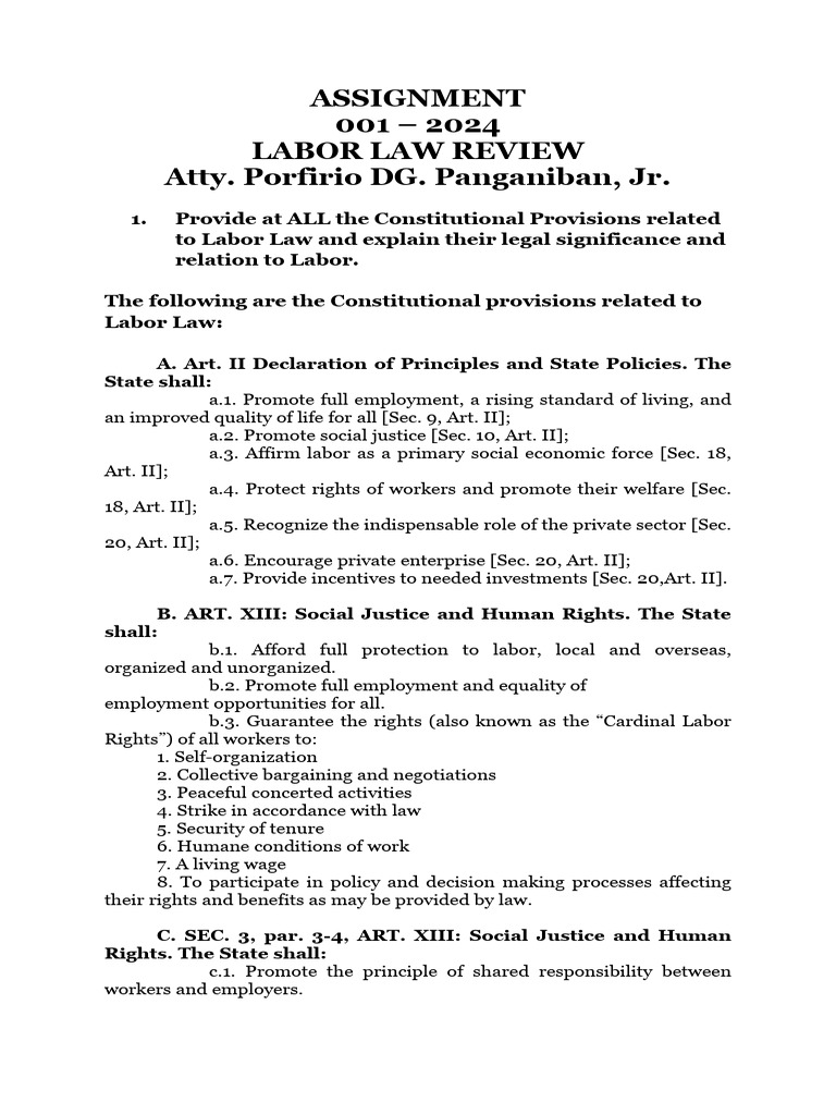 Torres, Kriselda Mae - Assignment 001 July 2024 | PDF | Cost Of Living | Employment
