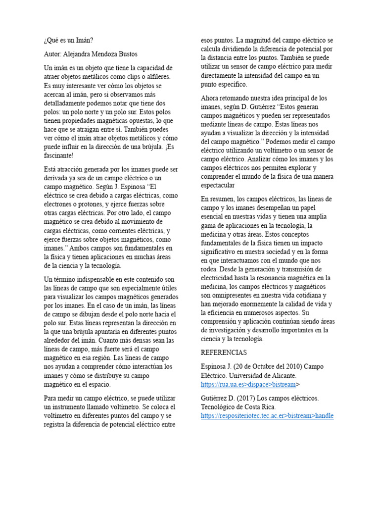 IMAN | PDF | Imán | Campo magnético