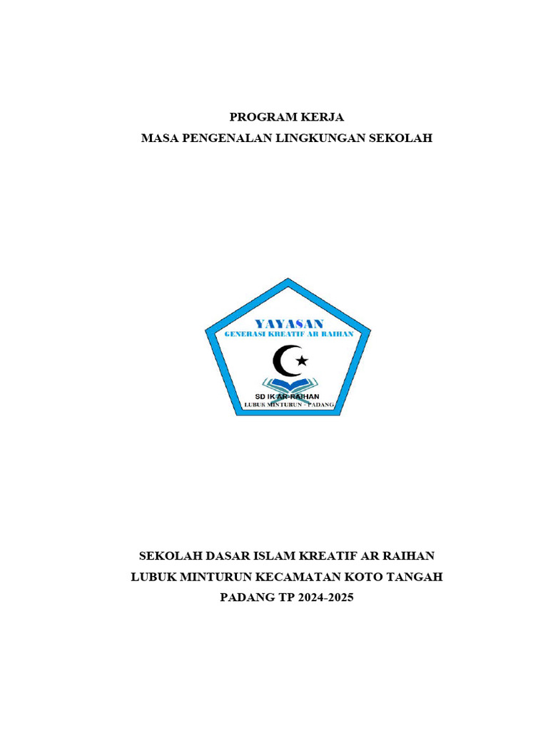 Program Kerja MPLS 2024-2024 | PDF | Karier & Perkembangan | Bisnis