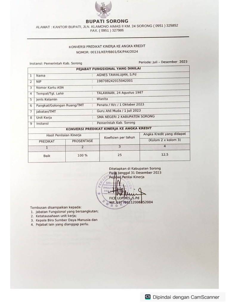 Konversi PAK 24 | PDF