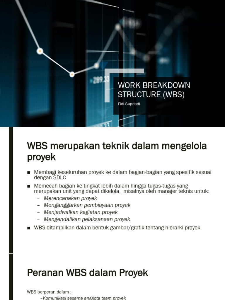 Panduan Membuat Work Breakdown Structure | PDF