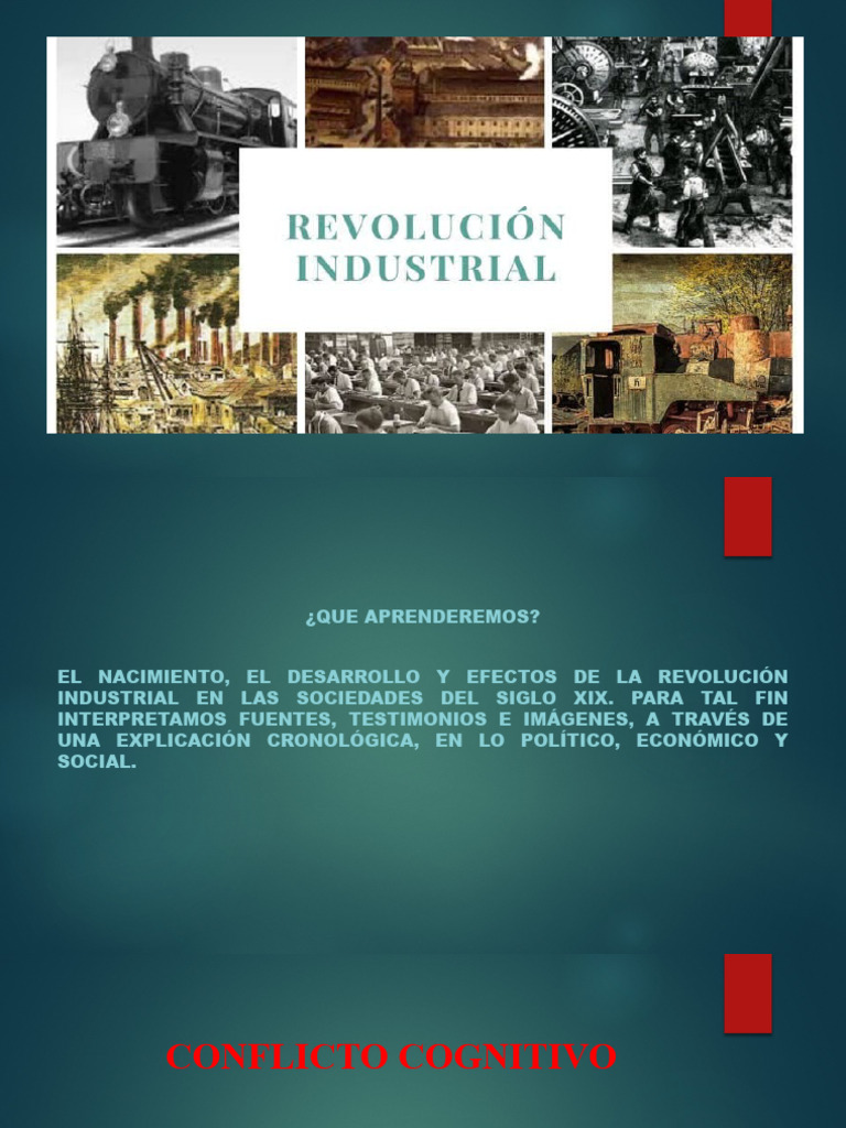 LA REVOLUCION INDUSTRIAL | PDF | Revolución industrial | Desarrollo energético