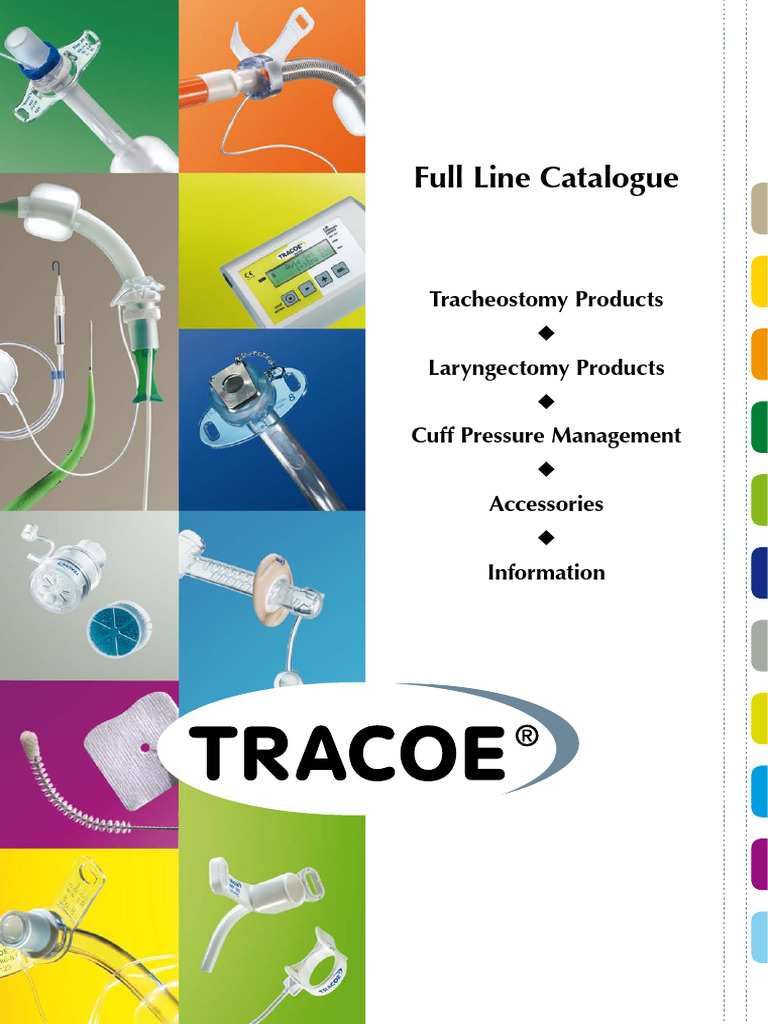 TRACOE Tracheostomy Product Catalogue | PDF | Catheter