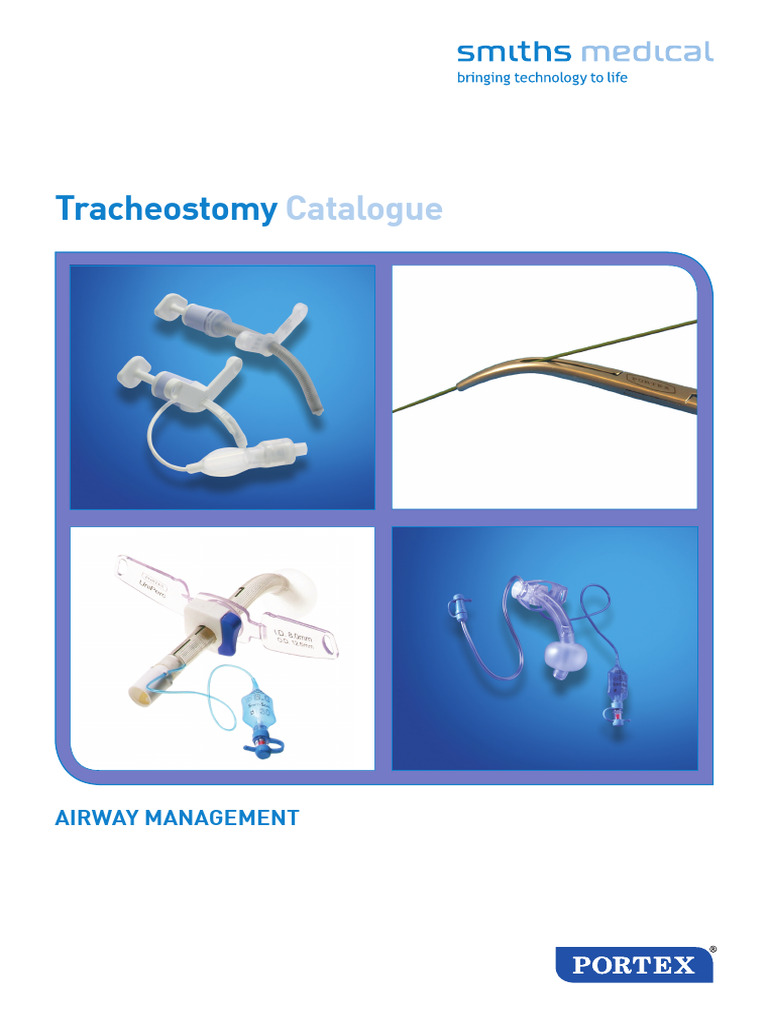 Portex-Tracheostomy-Catalogue-01 | PDF | Medical Procedures | Surgery