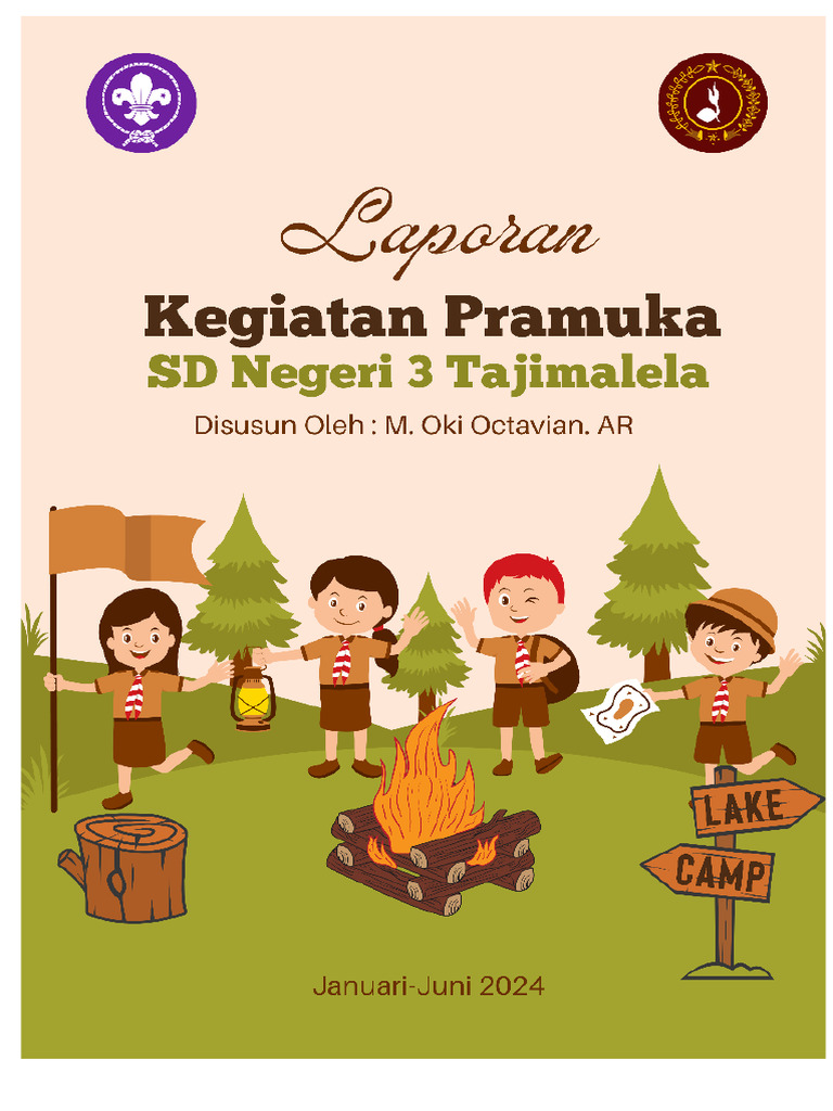 Laporan Kegiatan Pramuka fix | PDF