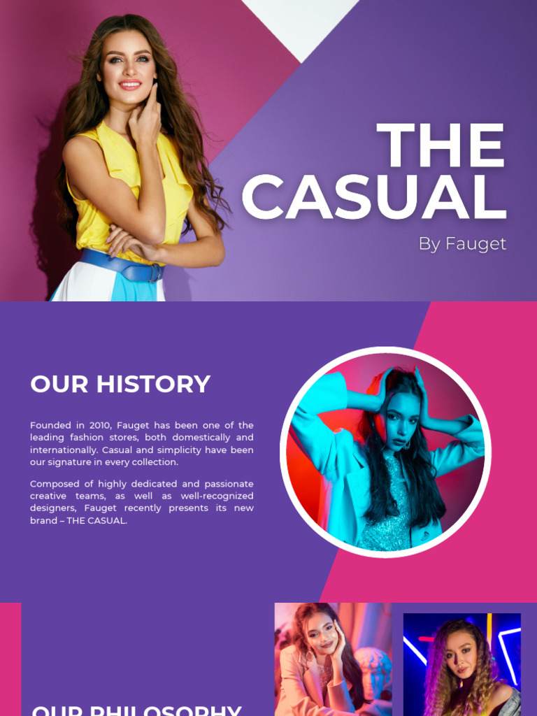 Fauget's New Casual Fashion Line | PDF | Lifestyle