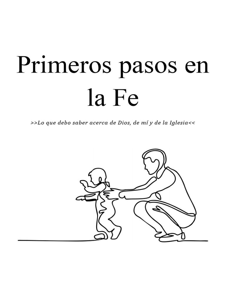 Primeros Pasos en La Fe | PDF | Familias denominacionales cristianas ...