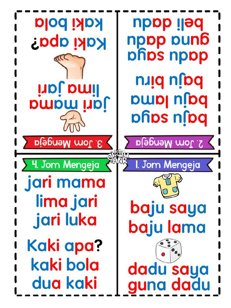 Kad Bacaan Ayat KVKV | PDF