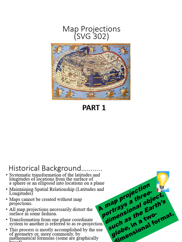 SVG302 - Lecturer Slides - Part1-1 | PDF | Map | Latitude